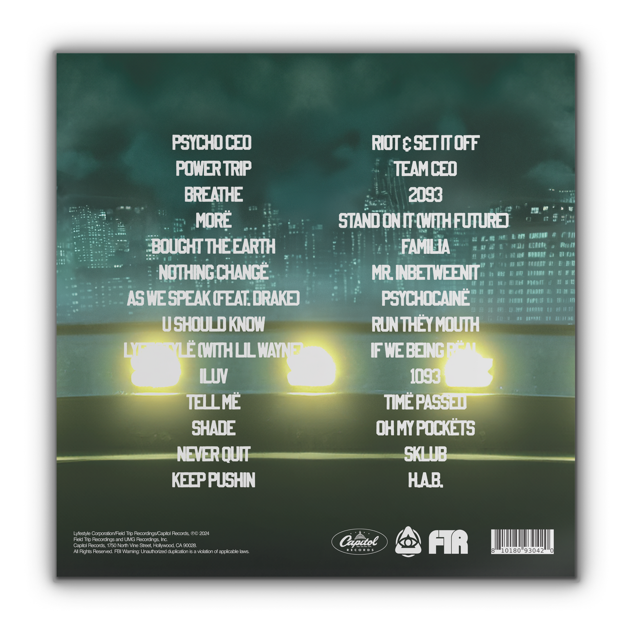 2093 COLLECTOR'S EDITION 3LP VINYL – Yeat | Official Store